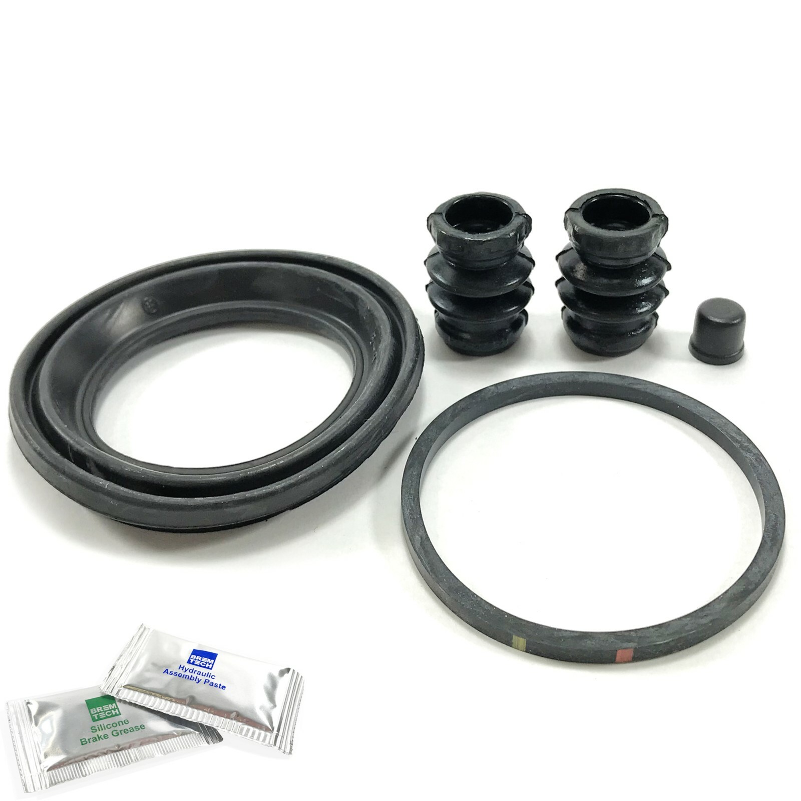 FRONT BRAKE CALIPER REPAIR KIT SEALS FIT: HONDA CIVIC 1.4 EU5/7 VIN SHH ...