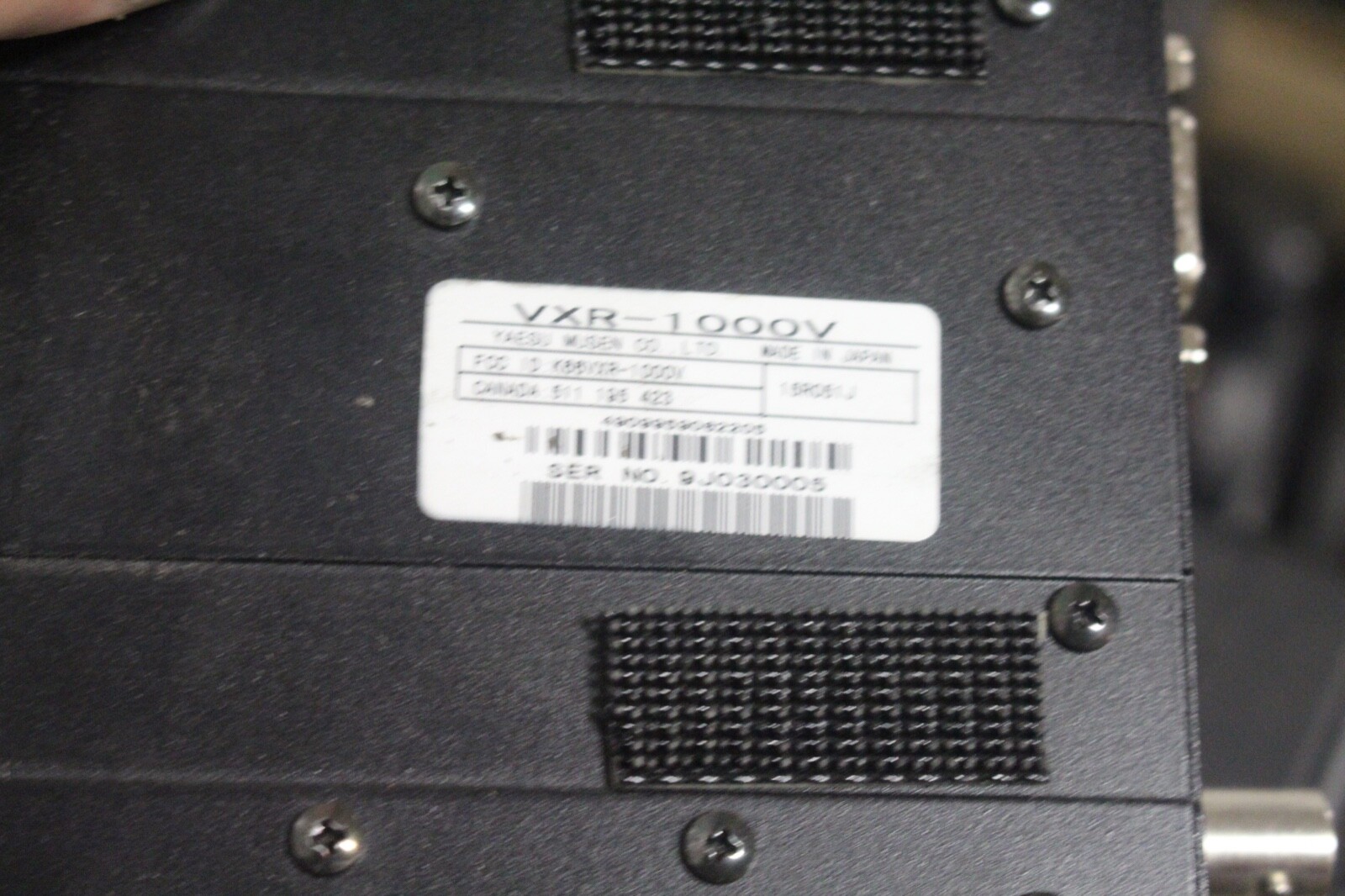 Vertex Standard VXR-1000V VHF Two Way Radio Vehicular Repeater VXR-1000 ...