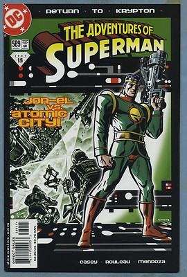 Adventures of Superman #589 2001 Return to Krypton Joe Casey Duncan ...