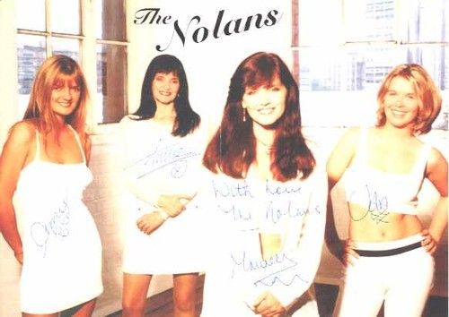 The Nolans - Singers - Signed Poster - COA (4903) | eBay