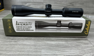 CABELA'S INTENSITY 3-9X40 RIFLESCOPE | eBay