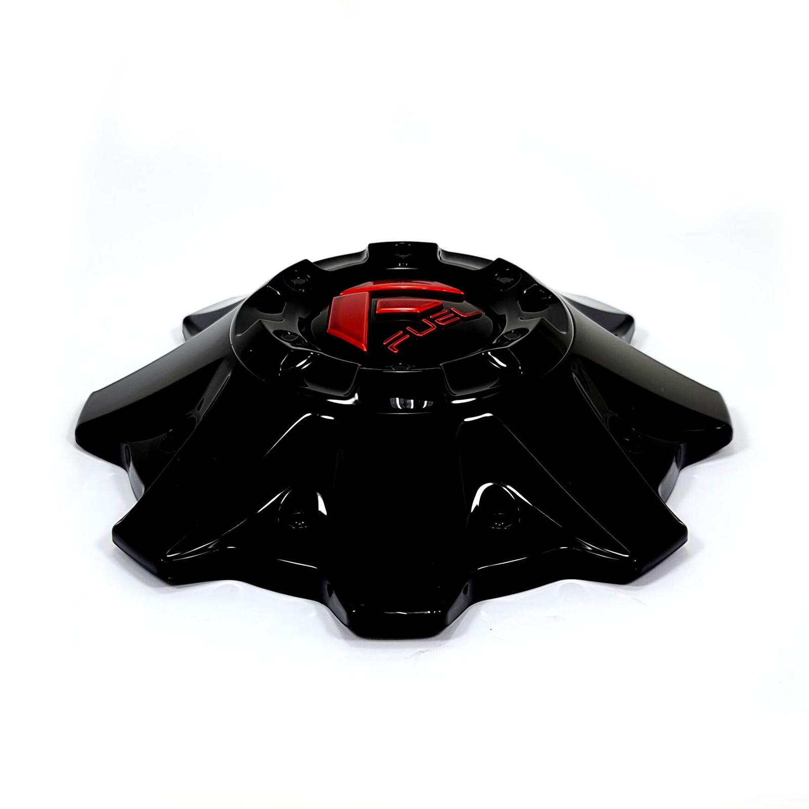 4 Fuel Off-Roads Black Center Caps for 8L D797 ARC D798 ARC Maverick ...