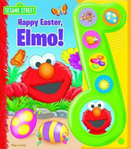 Sesame Street: Happy Easter, Elmo! Sound Book by PI Kids (2014 ...