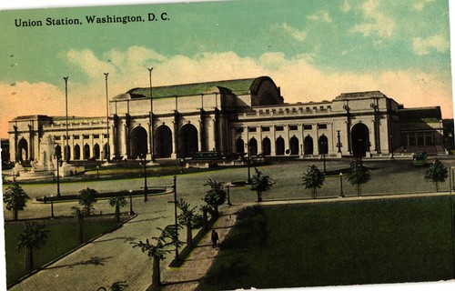 Union Station Washington DC Divided Postcard 1911 | eBay