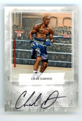 2009 Sport Kings Ringside Boxing Silver Version CHAD DAWSON AUTO Signed Card | eBay