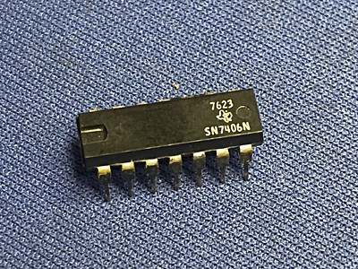 SN7406N TI 7406N 14-PIN DIP RARE VINTAGE 1976 NOS LAST ONE | eBay