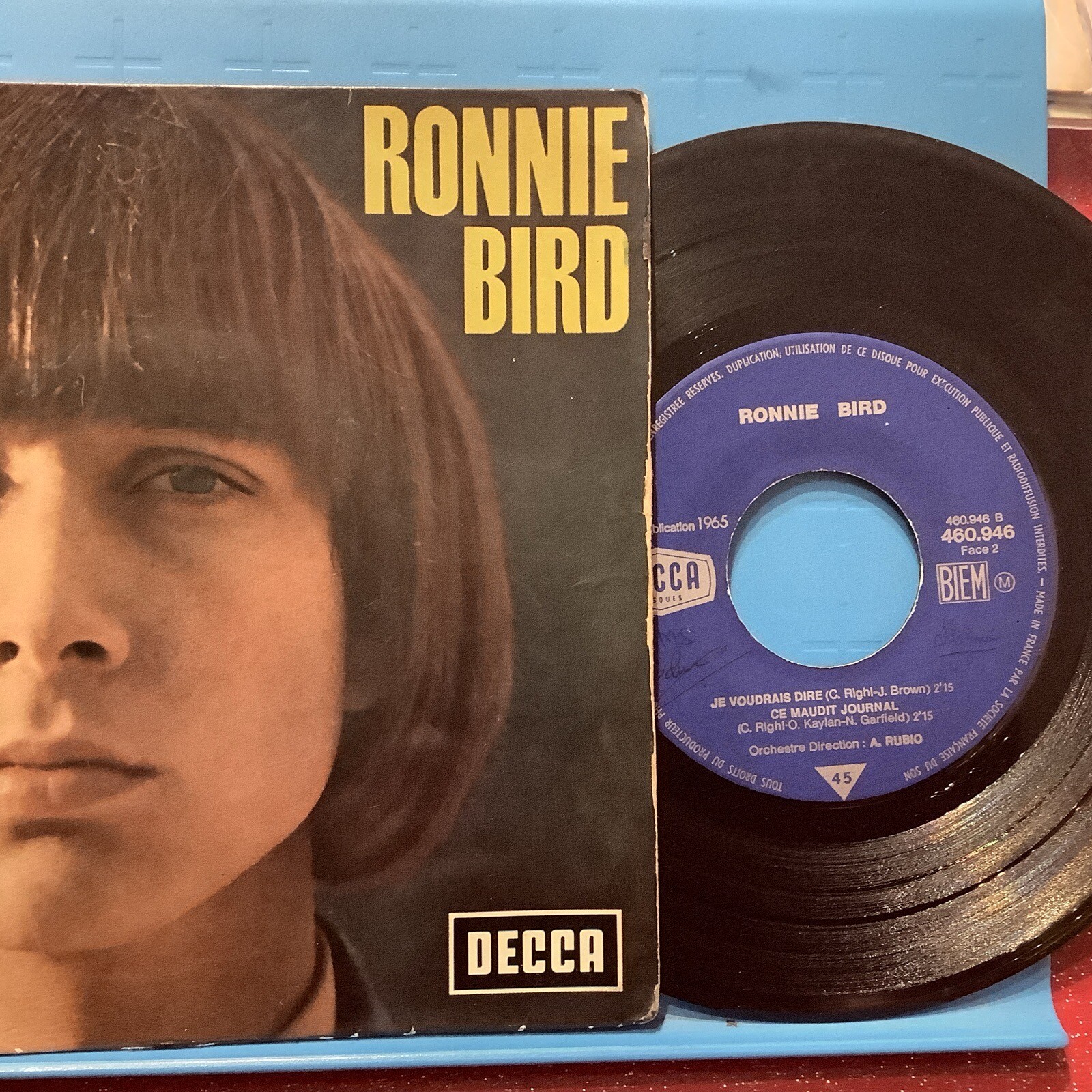 Ep. 45T. Ronnie BIRD. Decca 460.946 | eBay
