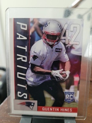 Quentin Hines Rookie Card New England Patriots | eBay
