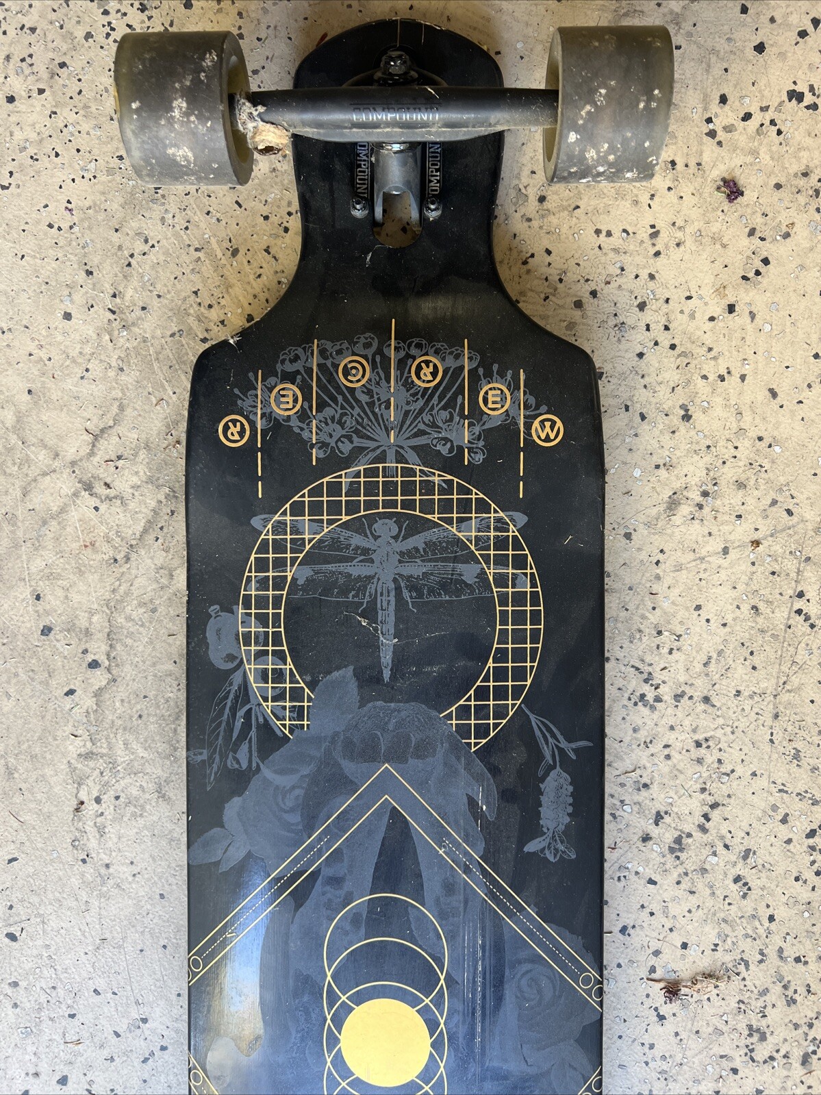 Mercer Phantom - Drop Through Longboard - 40" | eBay