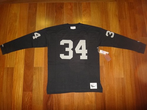 Bo Jackson Big & Tall Mitchell & Ness LA Raiders Name & Number Long ...