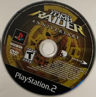 Tomb Raider Anniversary PS2 Sony PlayStation 2 - Disc Only | eBay