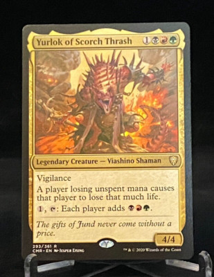 MTG Magic the Gathering Commander Legends Yurlok of Scorch Thrash ...