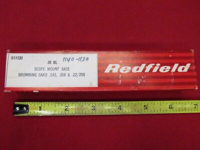 Vintage Redfield JR BL Scope Base - Browning Sako | eBay