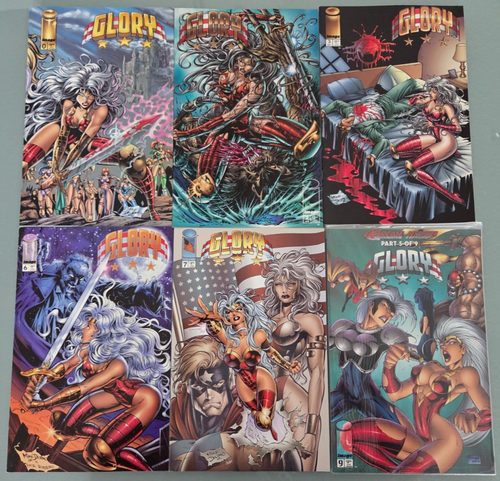 GLORY SET OF 16 ISSUES (1994) IMAGE COMICS MIKE DEODATO JR! JO DUFFY ...