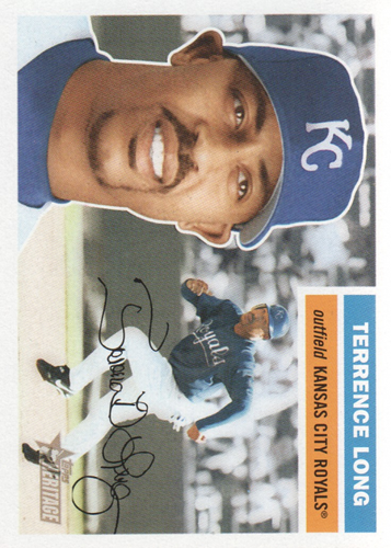 2005 Topps Heritage Baseball Card #38 Terrence Long | eBay