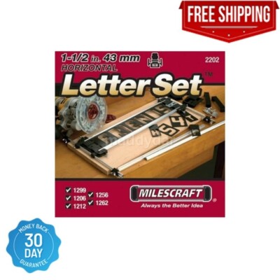 Sign Making Letter Engraving Jig Set Maker for Router Wood Woodworking ...