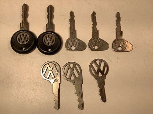 Lot Of 8 Vintage Volkswagen VW Keys | eBay