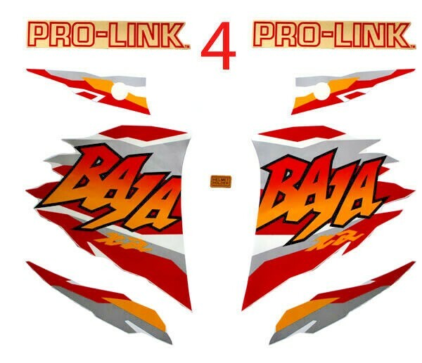 Custom made Honda Baja XR xr decal sticker graphics full set (many ...