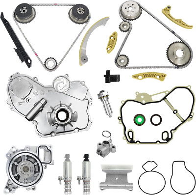 Timing Chain Kit w/ Water Pump For 2009-2017 Chevy Equinox GMC Terrain ...