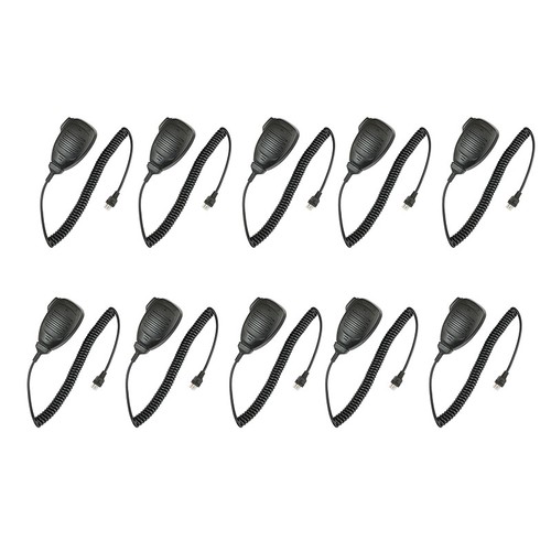 10*KMC-35 8-Pin Mobile Mic For Standard Dynamic Radio TK760 NX800 ...