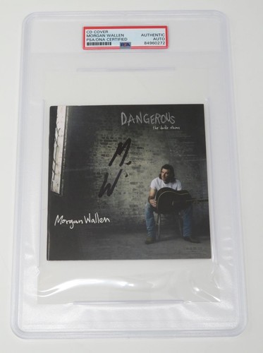 MORGAN WALLEN Signed Autograph Auto "Dangerous" CD Slab PSA JSA | eBay