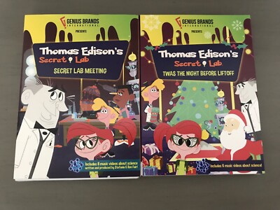 2 Pcs Thomas Edisons Secret Lab DVD 843501006382 | eBay