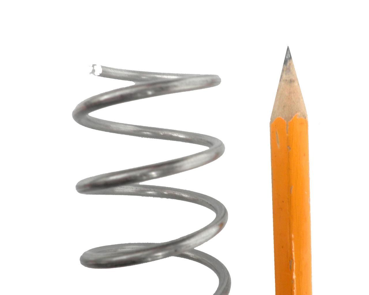 UK 24mm OD Stainless/Carbon compression spring up to 1m long Next day ...