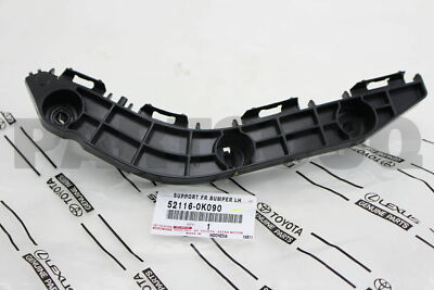 521160K090 Genuine Toyota SUPPORT, FRONT BUMPER SIDE, LH 52116-0K090 | eBay