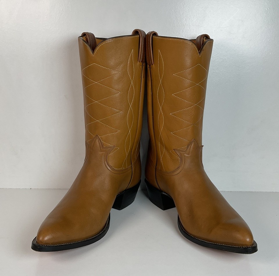 1960s Tony Lama Gold Label Cowboy Boots 12 E | eBay