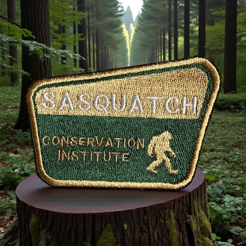 Sasquatch Embroidery Patch 2.51" X 3.60' | eBay