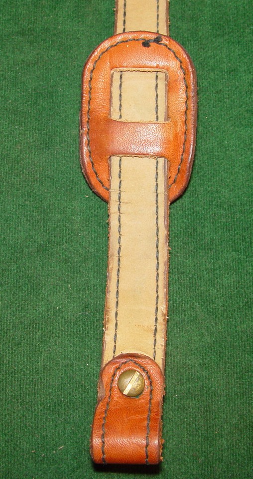 Vintage 1" Leather European Style Rifle Sling 35" Long | eBay