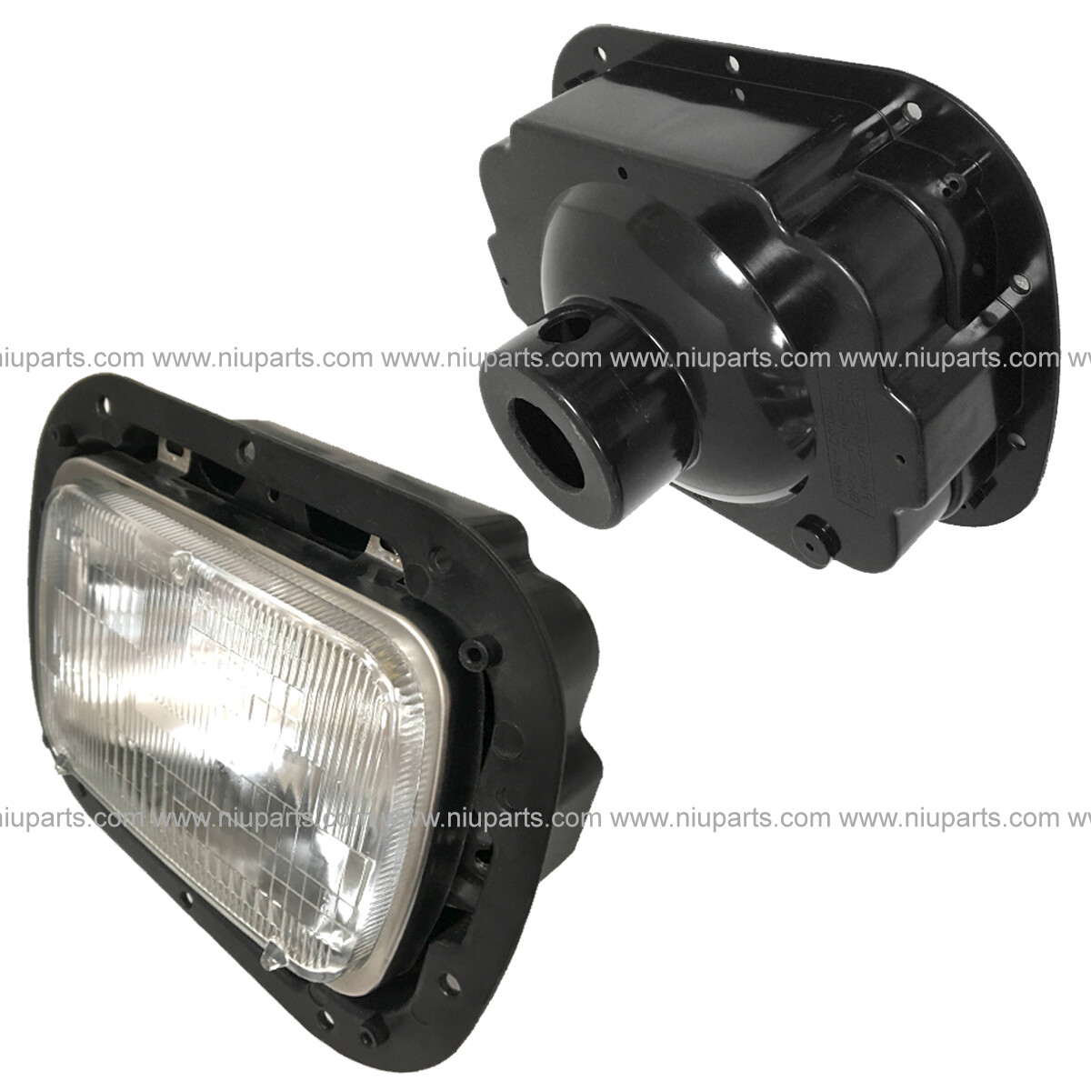 5 X 7" Sealed Beam Headlight w/ Housing Base Fit Peterbilt 365 367 ...