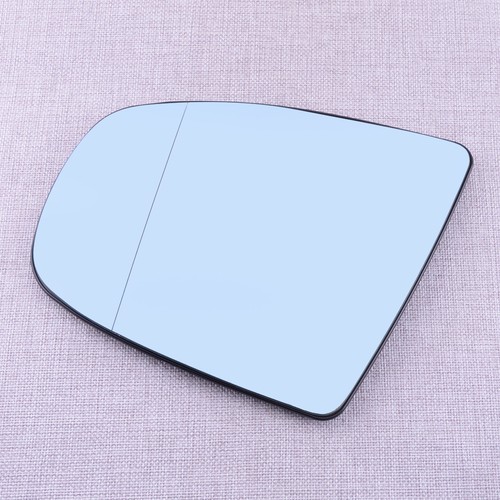 Blue Left Side Mirror Glass Heated W/Holder Part Fit For BMW X5 E70 X6 ...