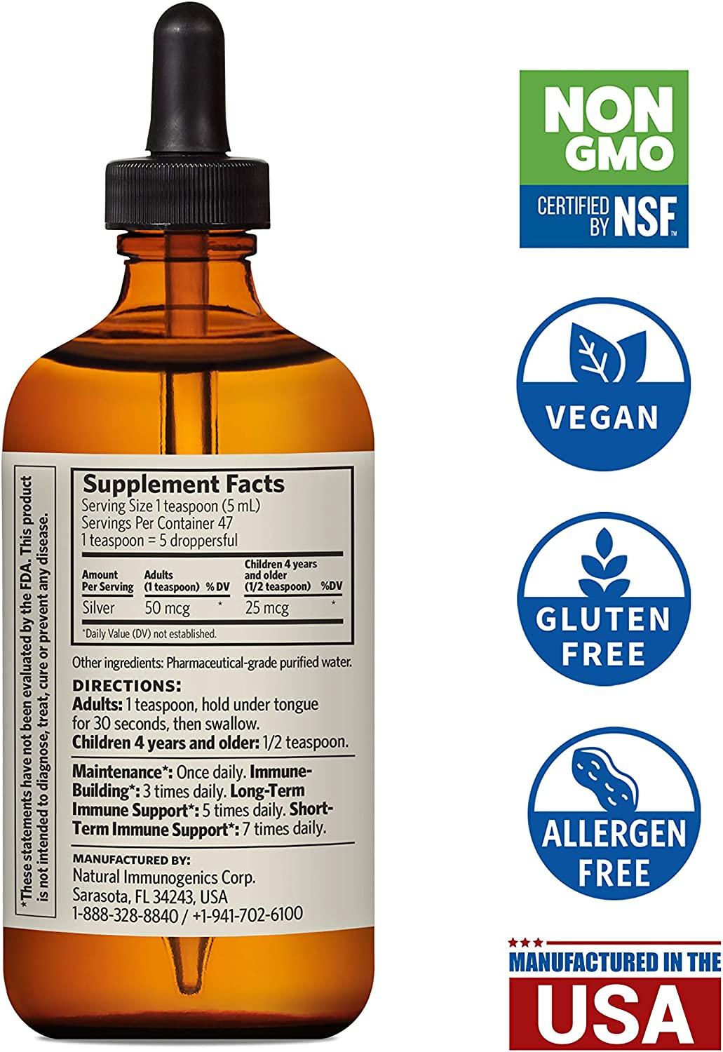 Sovereign Silver Bio-Active Silver Hydrosol for Immune Support ...