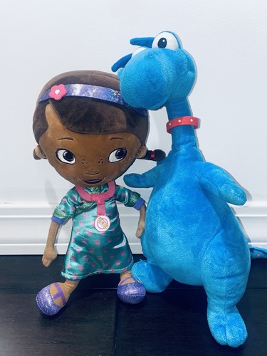 Disney Doc Mcstuffins Plush Stuffed Animal Doll Lot Stuffy & Dotty Doc ...