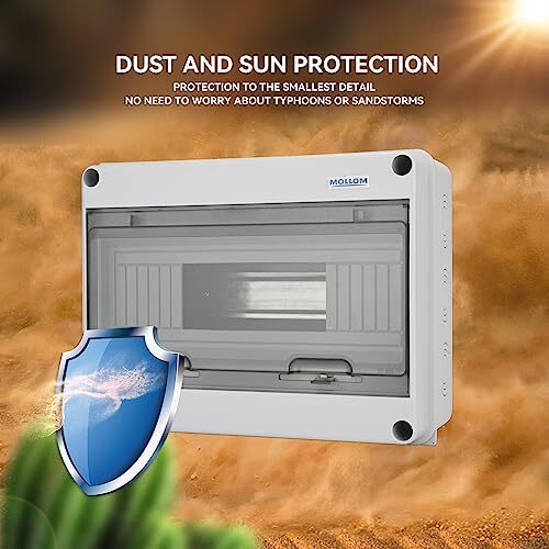 Circuit Breaker MCB Distribution Protection Box with DIN Rail IP65 ...