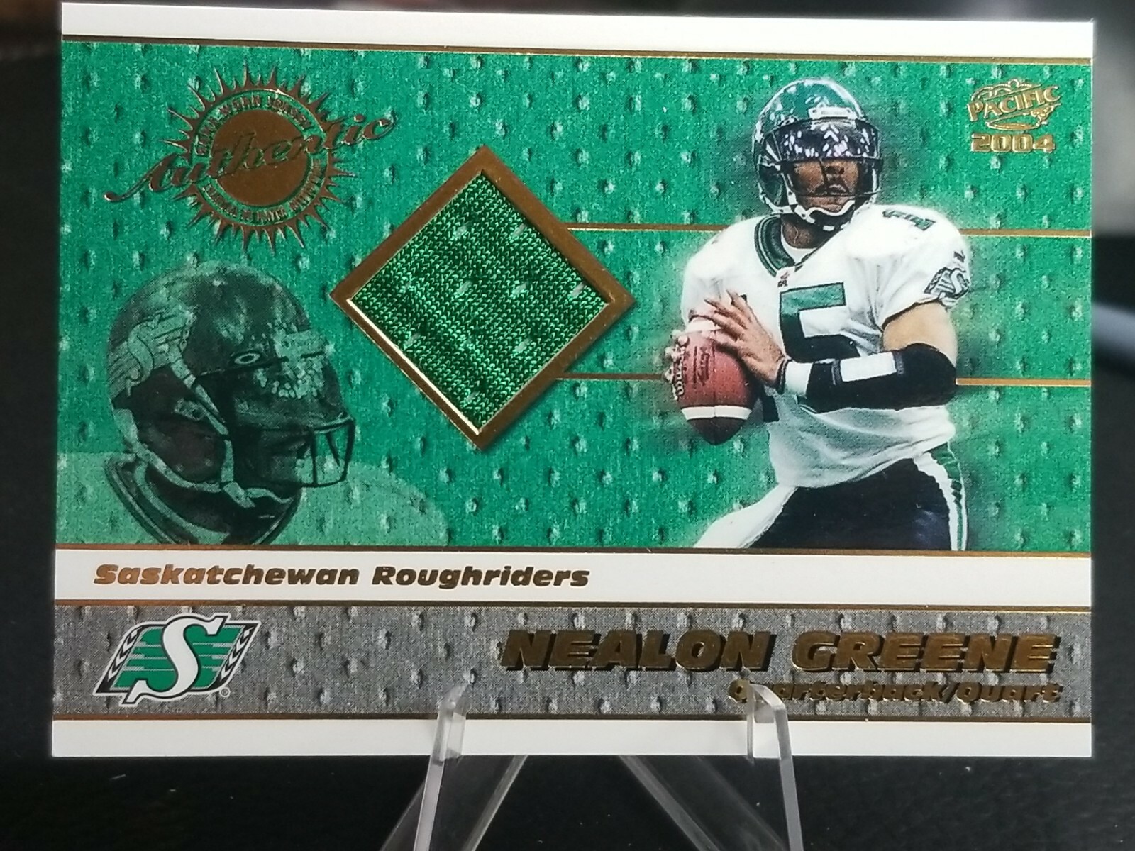 2004 Pacific CFL Game-Worn Jerseys /800 Nealon Greene #13 | eBay