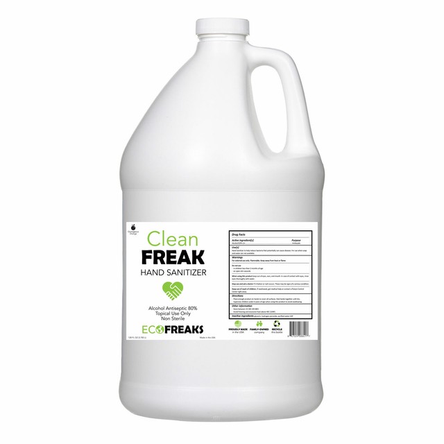 Eco Freaks Clean Freak Hand Sanitizer Outrageous Orange 16 FL Oz for ...