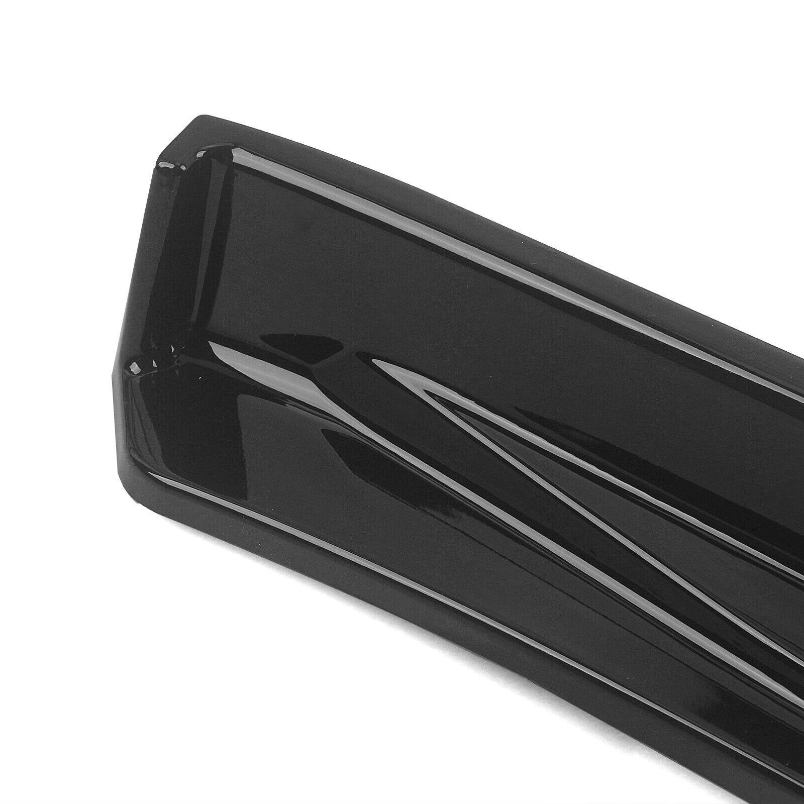 Fit For Infiniti Q50 2014-2022 NEW Gloss Black Rear Bumper Side ...