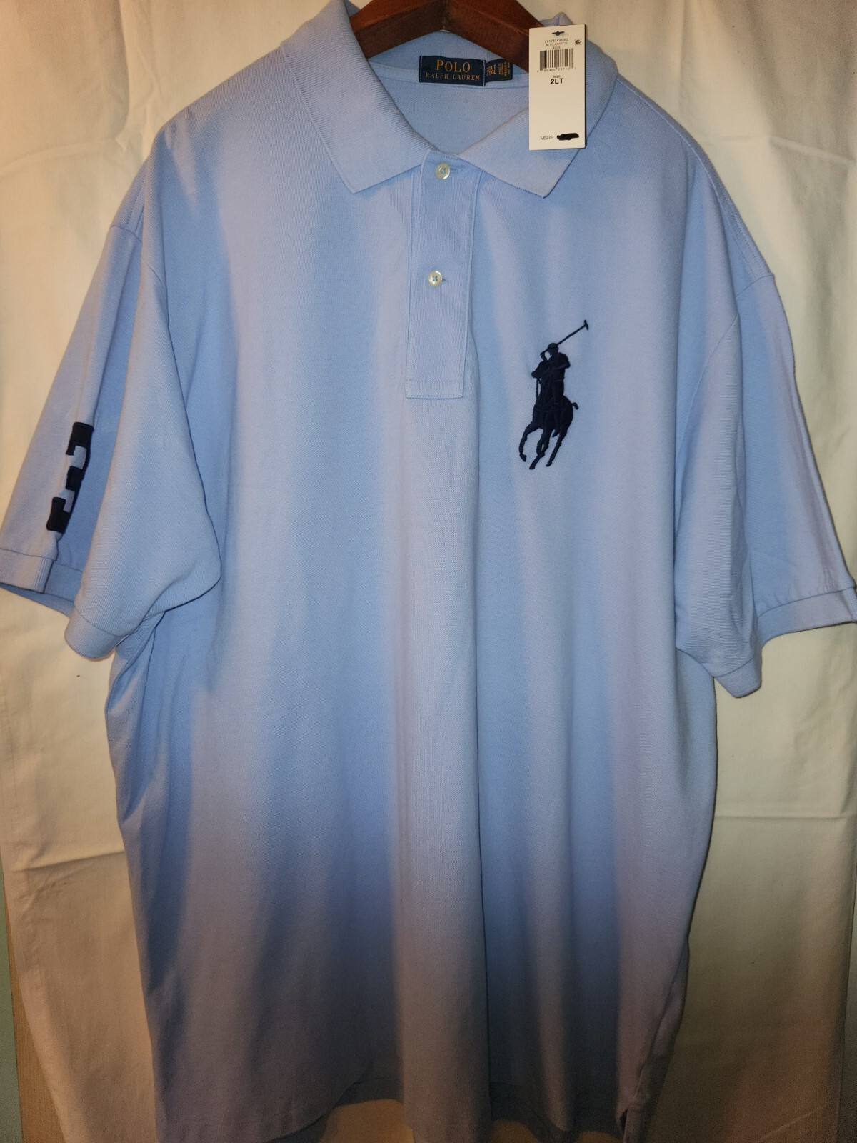 NEW RALPH LAUREN MEN'S BIG POLO SHIRT 2XLT(1 Color) | eBay