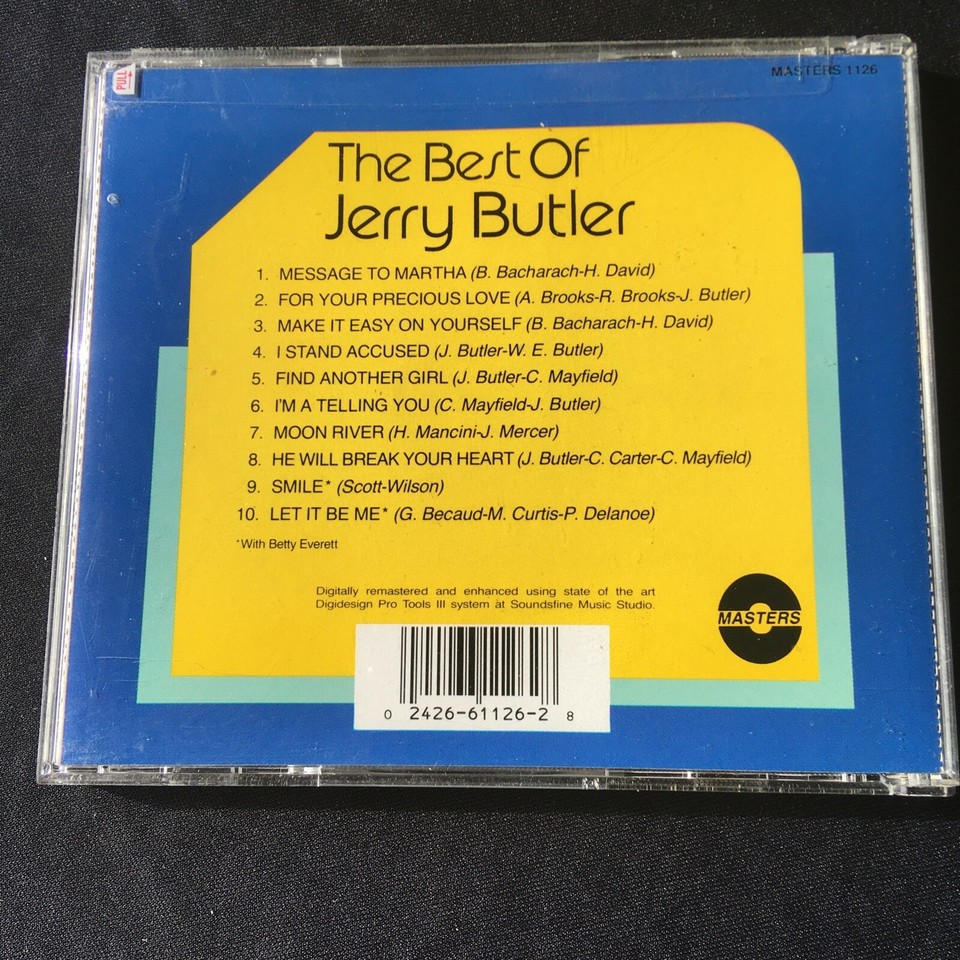 Precious Love: Legends of Soul by Jerry Butler (CD, Oct-1990, Masters ...