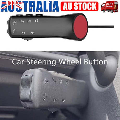 Car Steering Wheel Stalk Button Radio DVD GPS Remote Control Universal ...