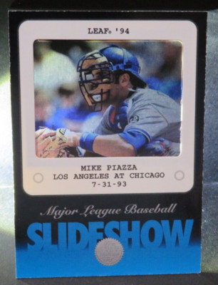 #4359 1994 LEAF SLIDESHOW MIKE PIAZZA #2 | eBay