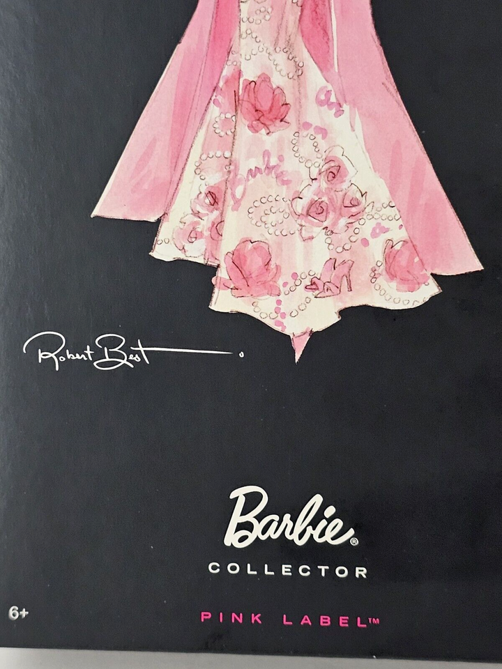 Rose Splendor Barbie Doll African American Pink Label Avon Robert Best ...