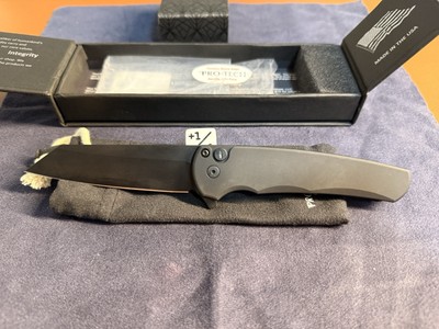 Protech Malibu 5203-OPERATOR 20CV Blade - Black On Black - Tritium Insert | eBay