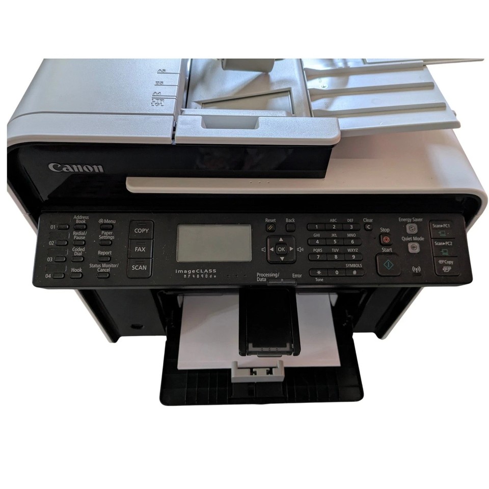 Canon ImageCLASS MF4890dw All-in-one Printer USB LAN Fax Copy Scan ...