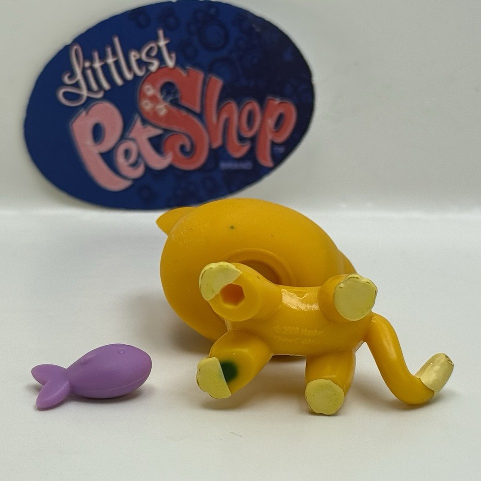 SHORTHAIR CAT #855 W/ Accessory - Authentic Littlest Pet Shop - Hasbro ...