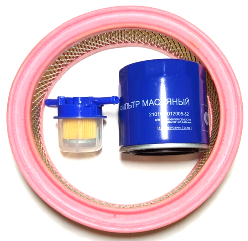 SET KIT LADA 2101 NIVA 2121 AIR OIL Fuel Filters 2101-1012005 1109100 ...