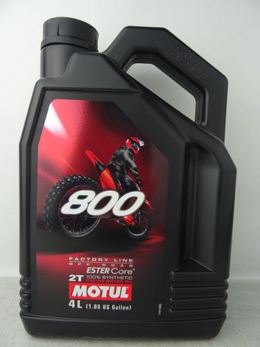Motul 800 2T Off Road Motoröl Öl Factory Line Motorradöl 2-Takt 2T Öl ...