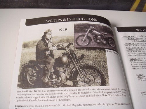 Harley 45" Parts Knuckle Service Catalog G WLA WR 45 Servi-Car V-Twin ...